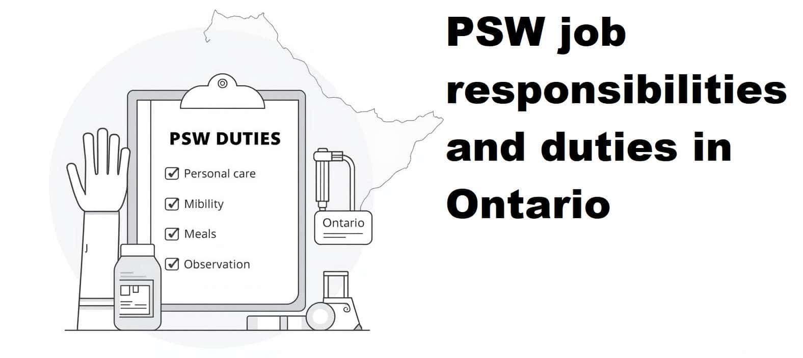 PSW job responsibilities and duties in Ontario (2026)