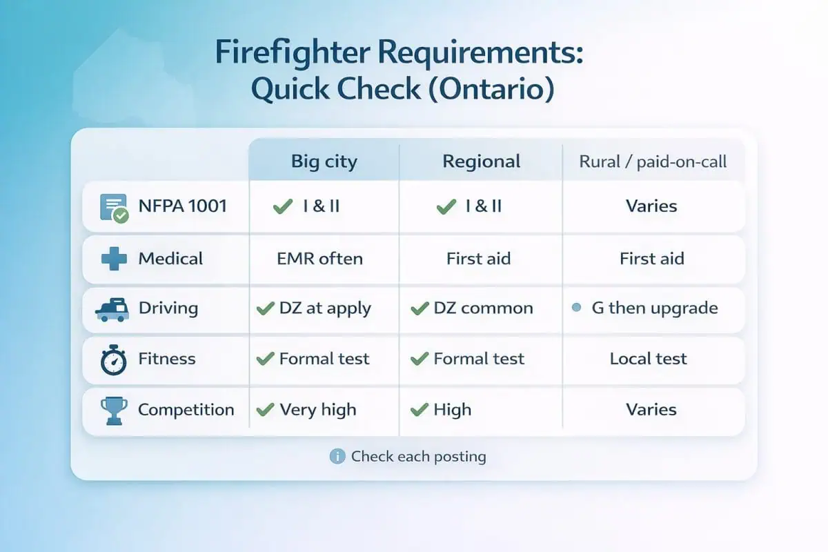 How to Become a Firefighter in Ontario (Steps + Salary)