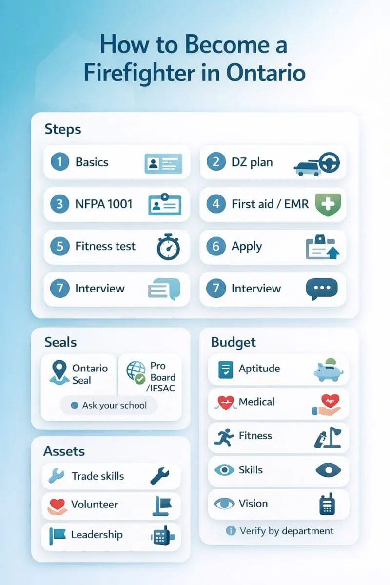 How to Become a Firefighter in Ontario (Steps + Salary)