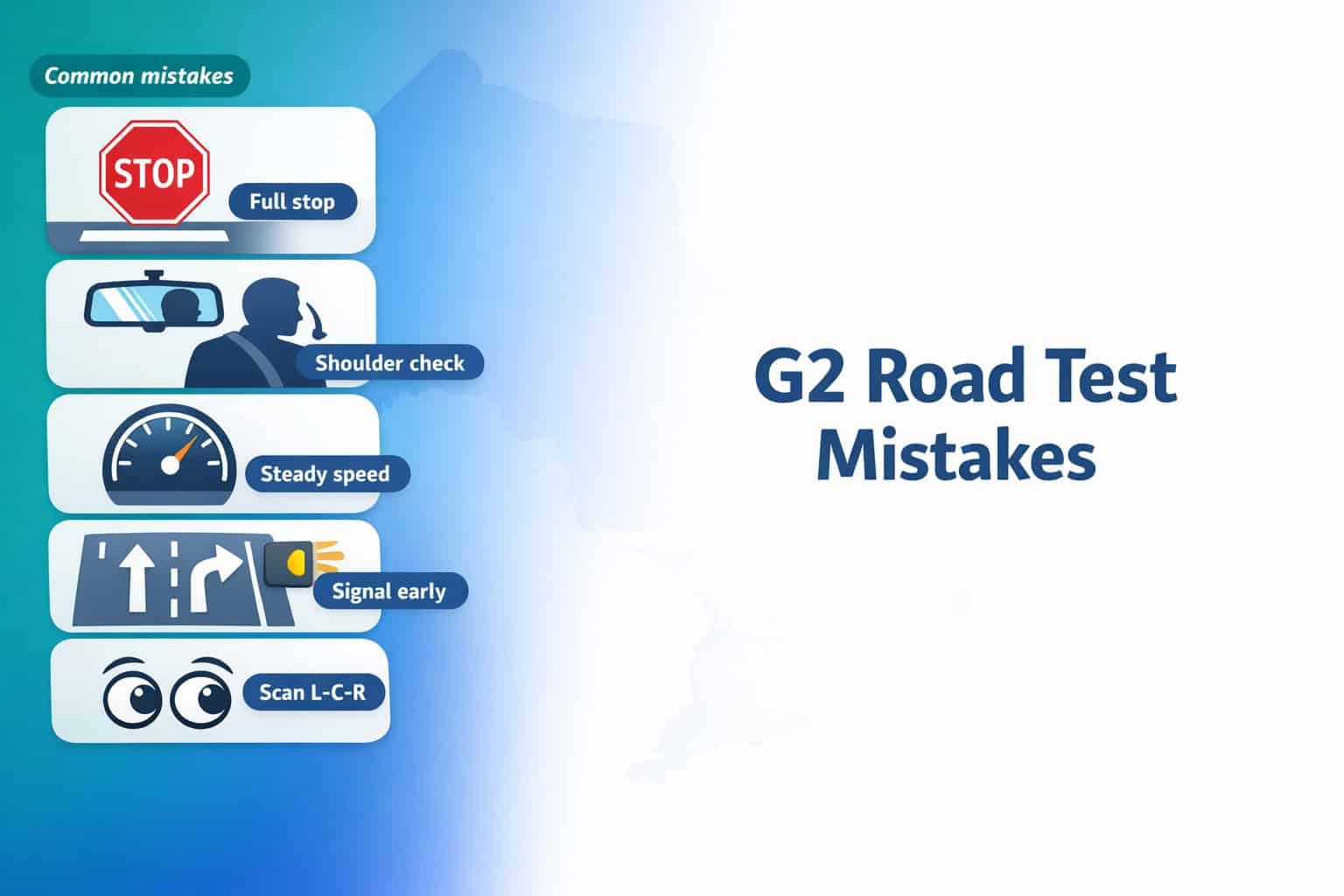 How Many Mistakes Are Allowed on the G2 Road Test?