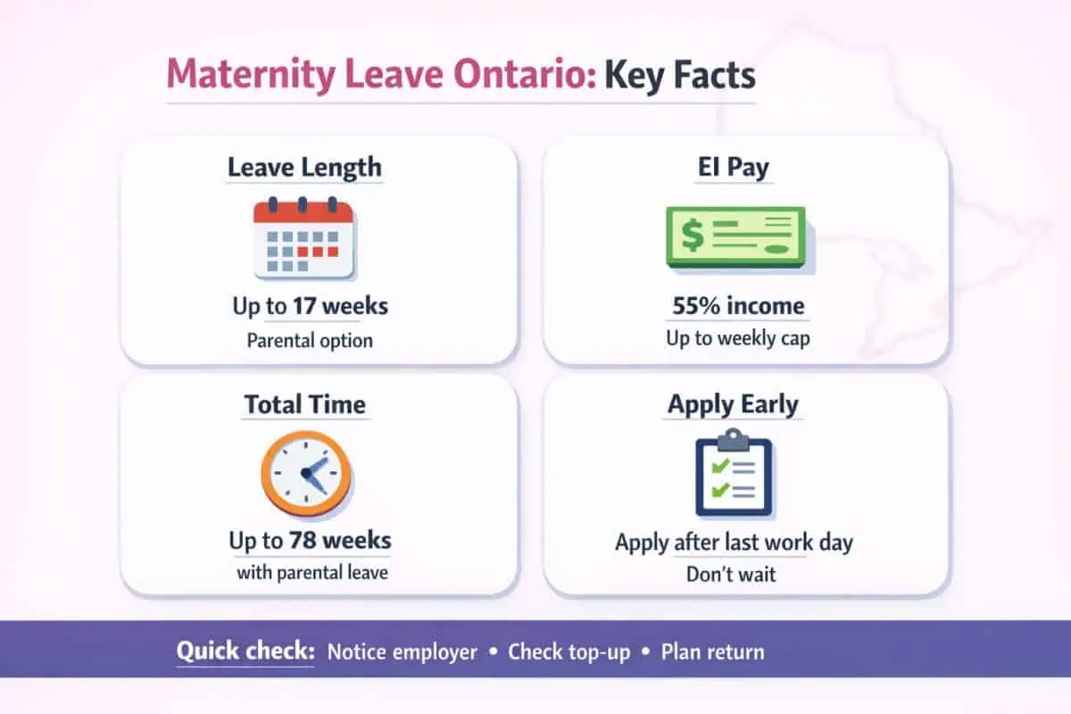 Maternity Leave Ontario: Eligibility, Pay & Timeline